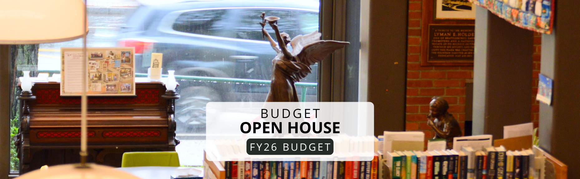 Budget Open House on Nov. 12